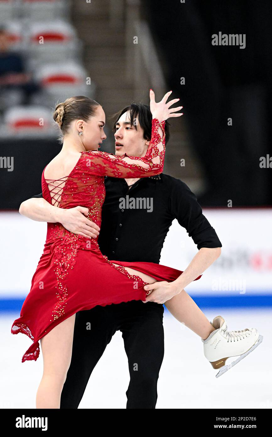 Karla Maria KARL & Kai HOFERICHTER (GER), during Junior Ice Dance ...