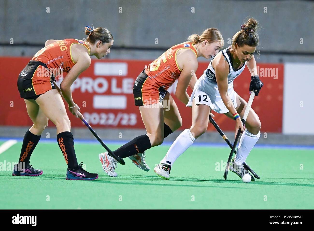 Hobart, Australia. 04th Mar, 2023. Maddison Brooks (L) of Australia ...