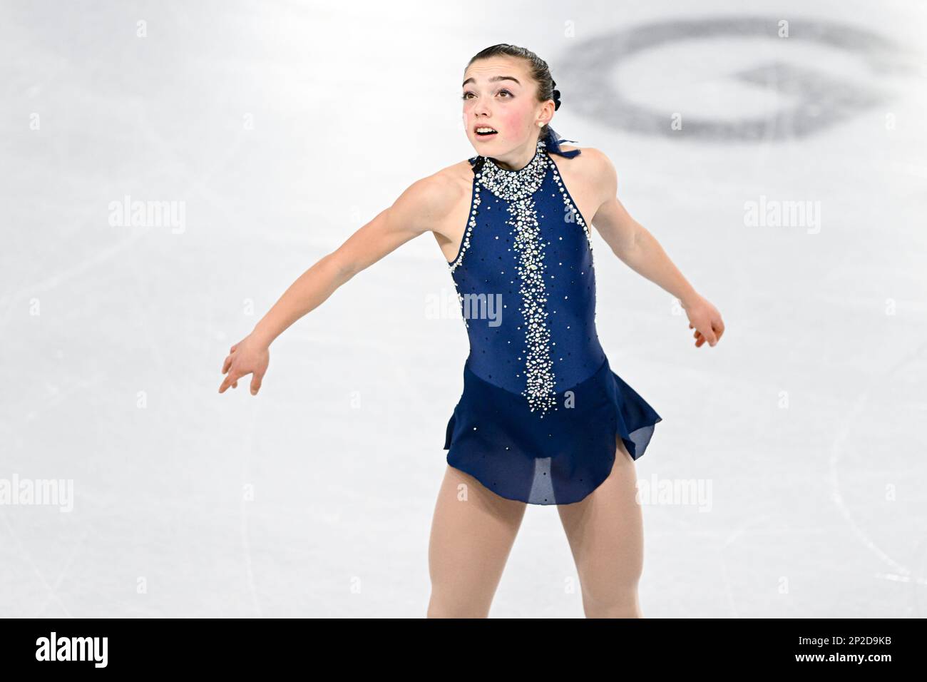 Kaiya RUITER (CAN), during Junior Women Free Skating, at the ISU World Junior Figure Skating ...