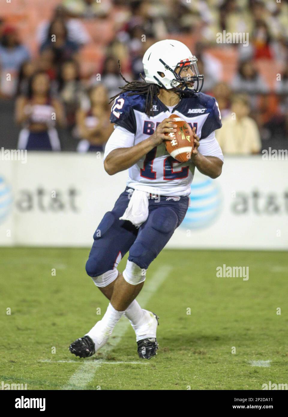 September 18, 2015: Howard Bison quarterback Jamie Cunningham (12 ...