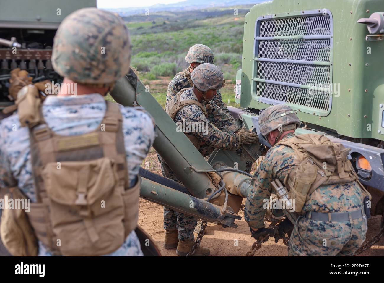 U.S. Marines with I Marine Expeditionary Force Information Group ...