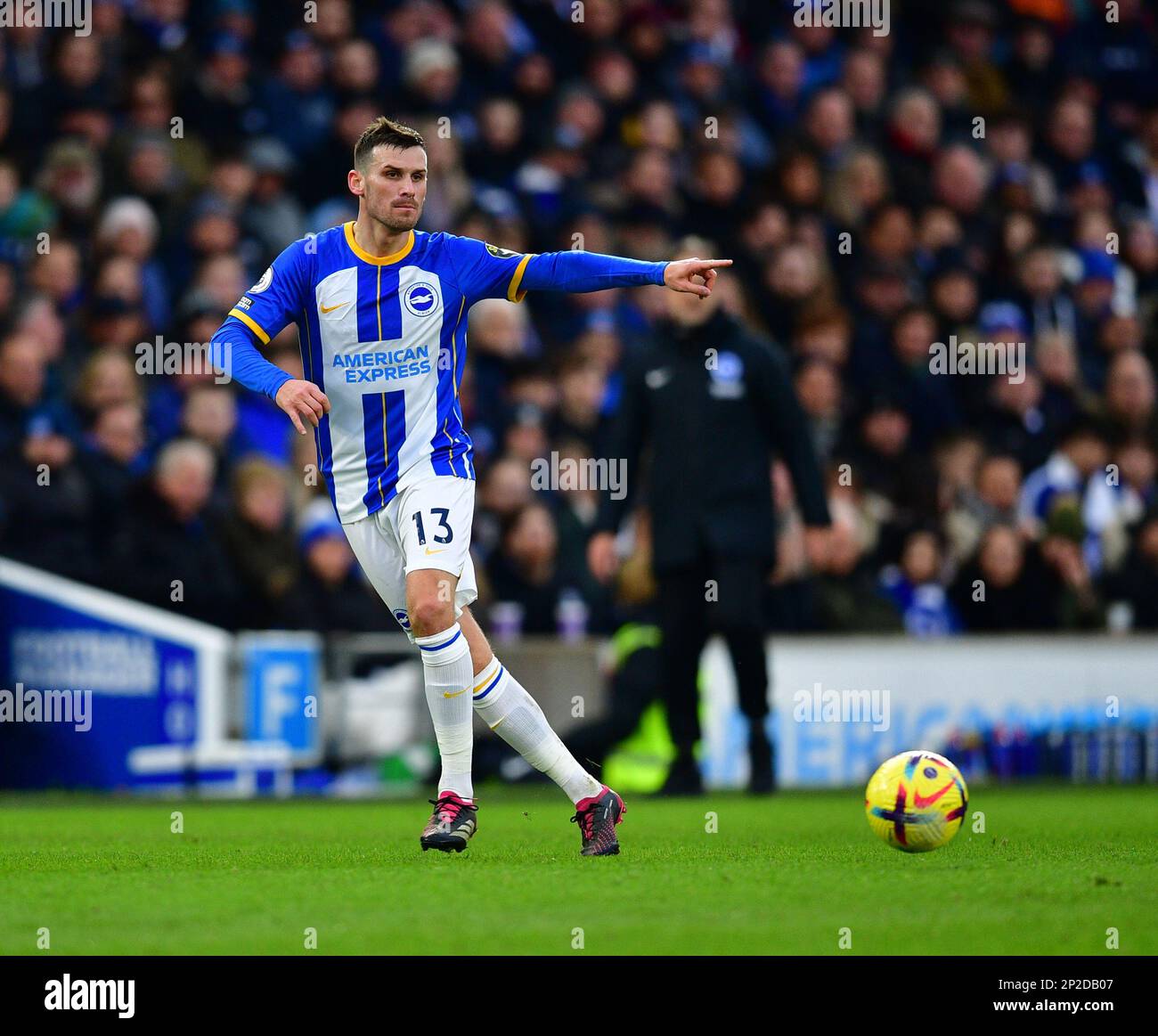 Brighton, UK. 04th Mar, 2023. Pascal Gross of Brighton and Hove Albion ...