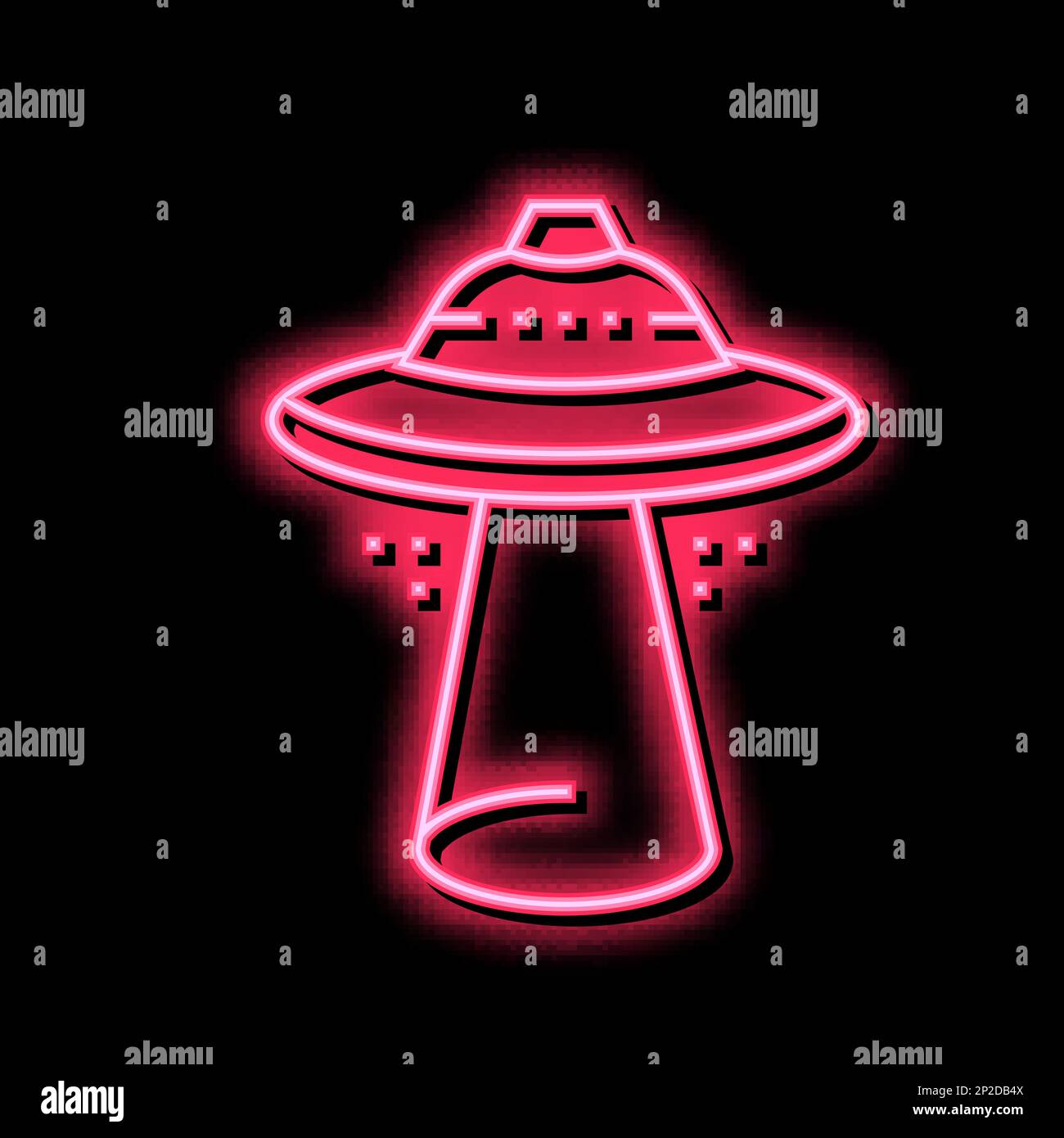 ufo geek color icon vector illustration sign Stock Vector Image & Art ...
