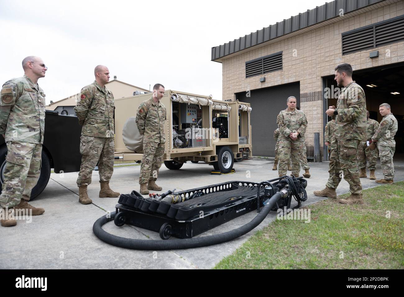 Airmen assigned to the 23rd Logistics Readiness Squadron Forward Area ...