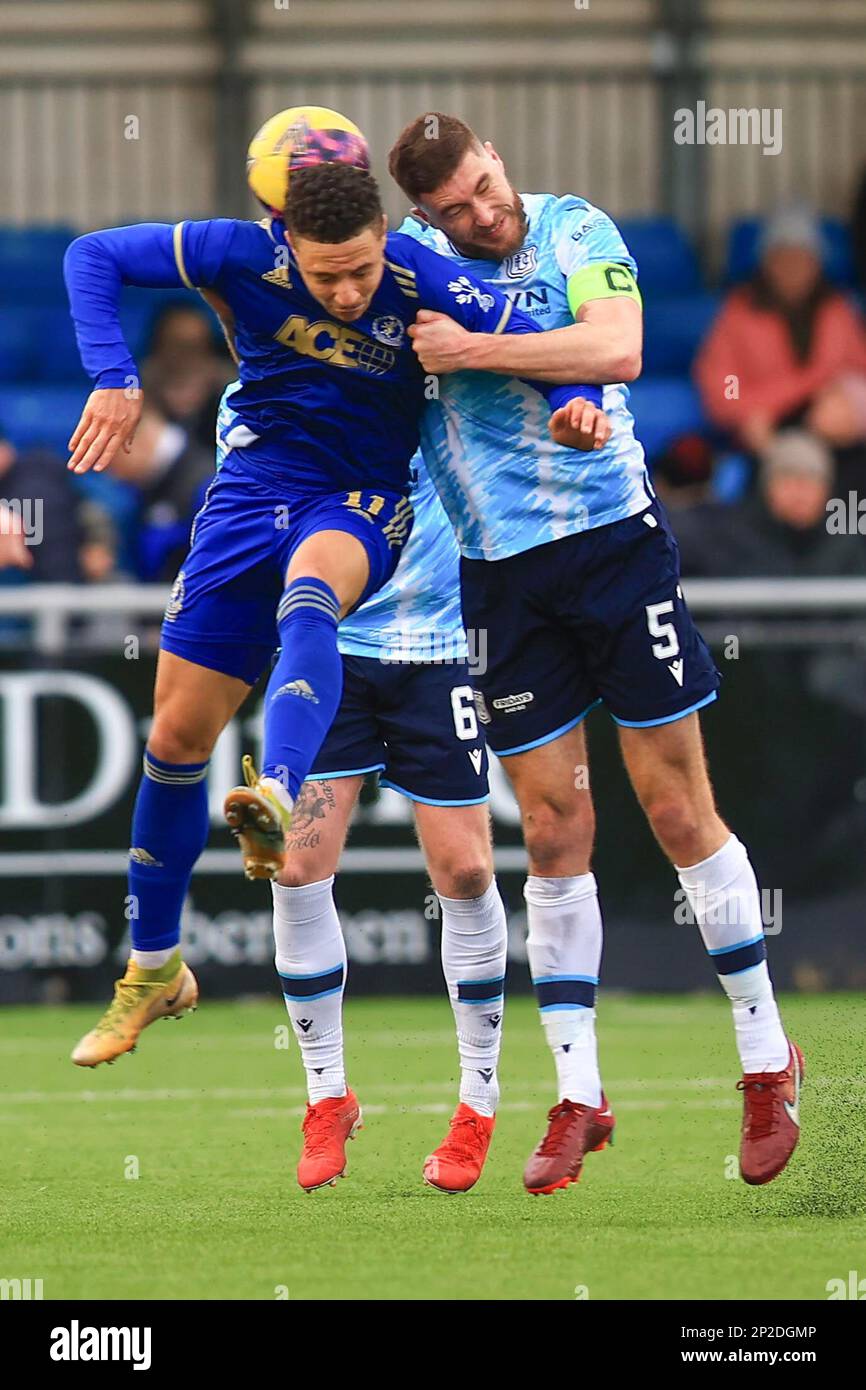 4th March 2023; Balmoral Stadium, Cove Bay, Aberdeenshire, Scotland ...