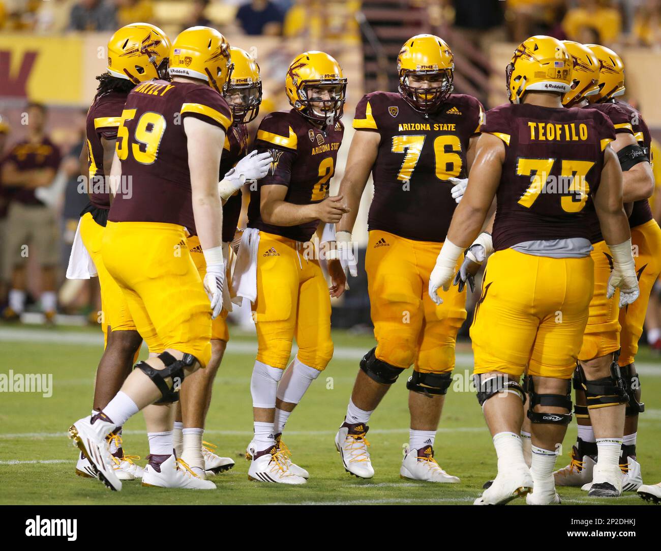 Arizona State quarterback Mike Bercovici (2) in the first half during ...