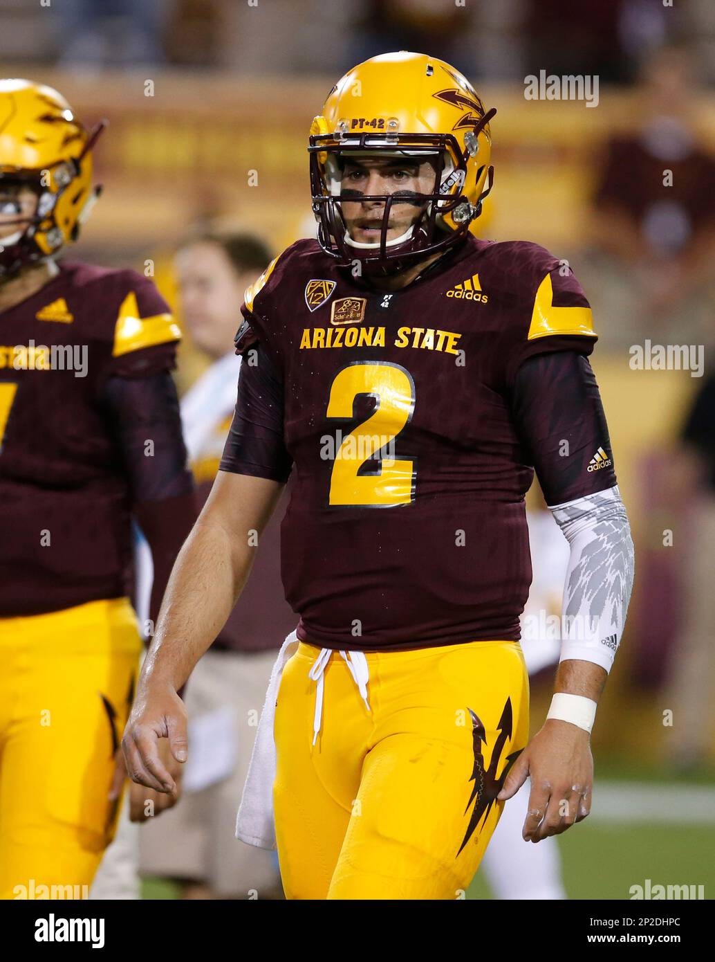 Arizona State quarterback Mike Bercovici (2) in the first half during ...