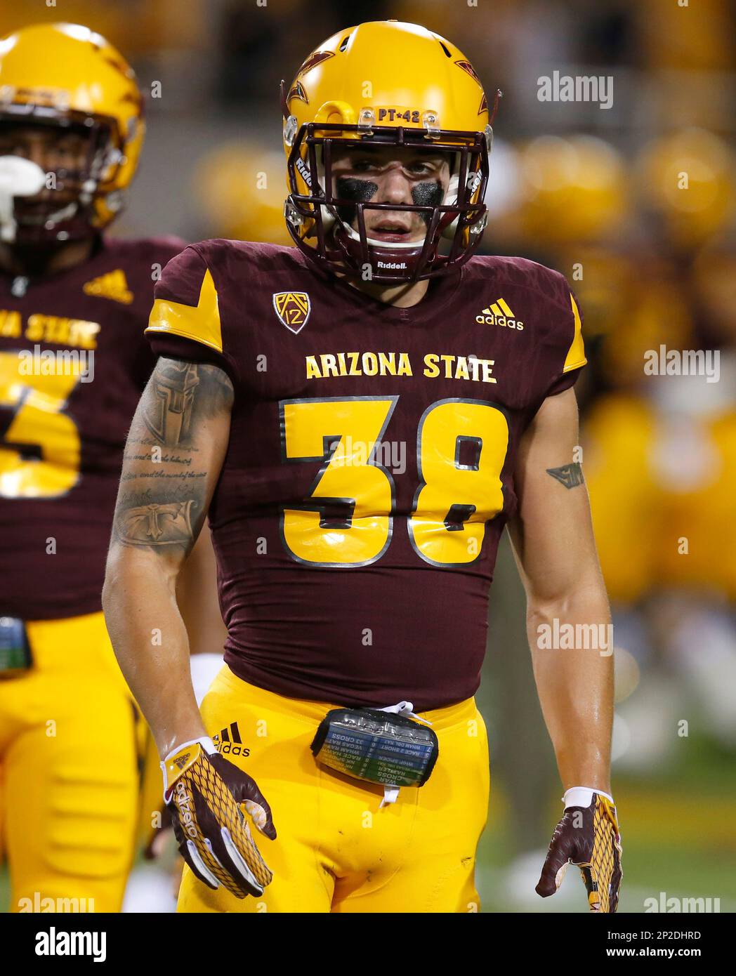 Arizona State defensive back Jordan Simone (38) in the first half ...