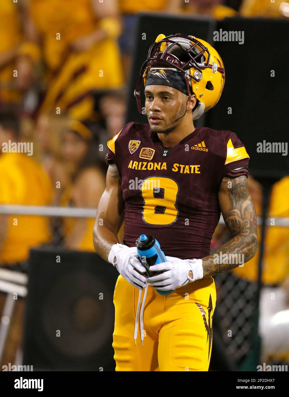 Arizona State wide receiver D.J. Foster (8) in the first half during an ...