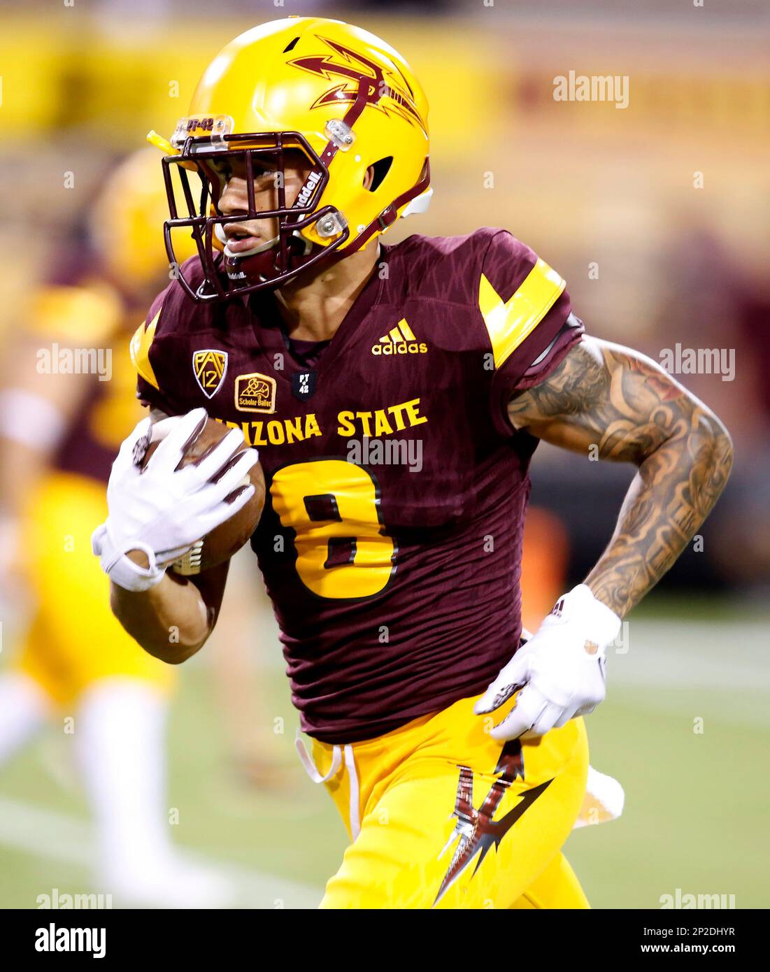 Arizona State wide receiver D.J. Foster (8) in the first half during an ...