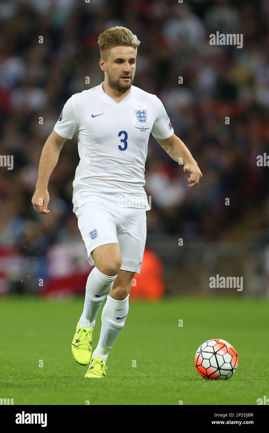 Sept. 8, 2015 - London, United Kingdom - Luke Shaw of England - England ...