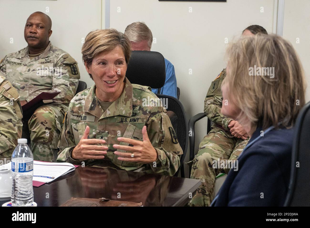 Ms. Kristin French, deputy director of logistics operations (J3 ...