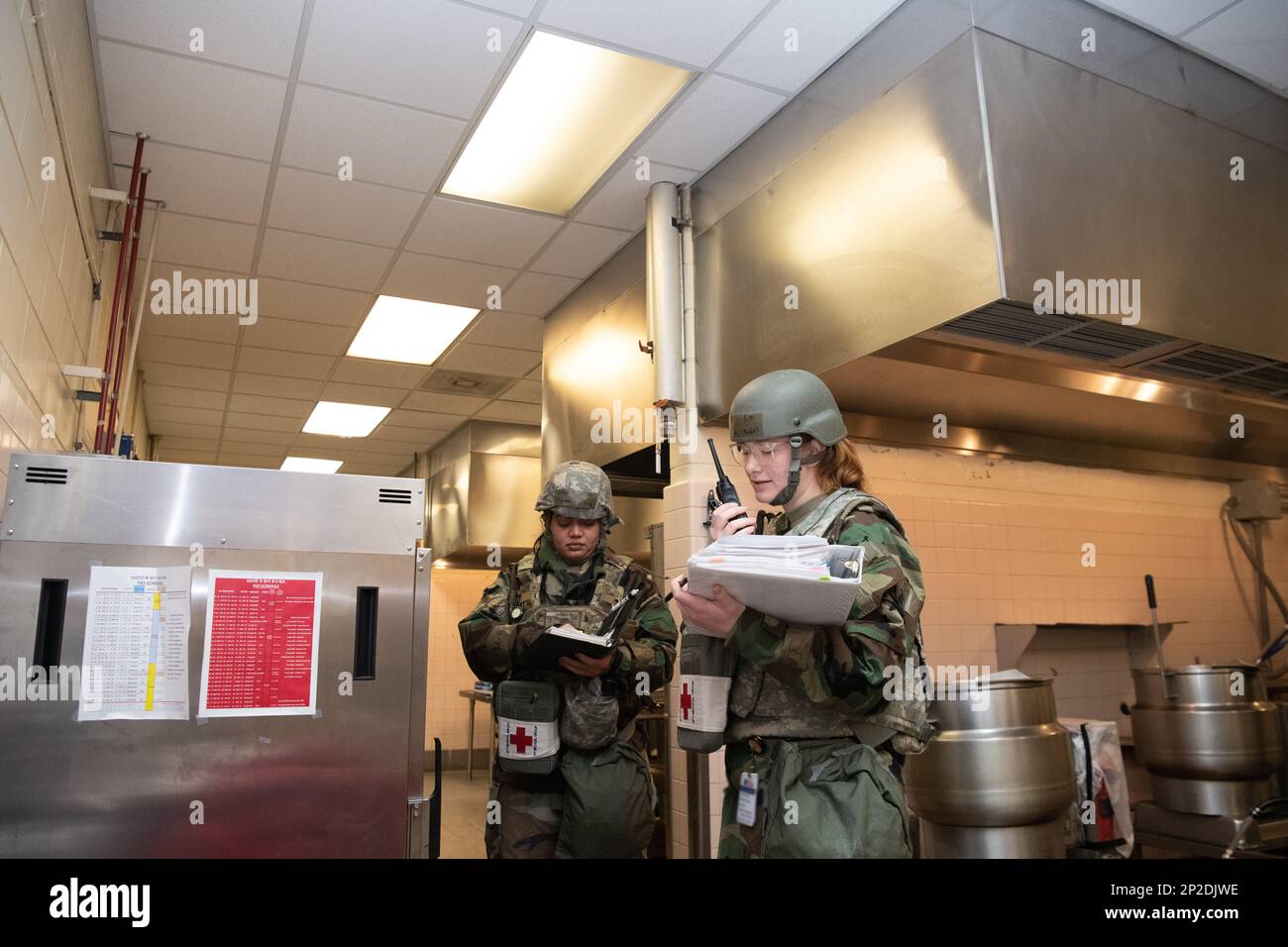 U.S. Air Force Dr. (Maj.) Tanviben Patel (left), 8th Operational ...