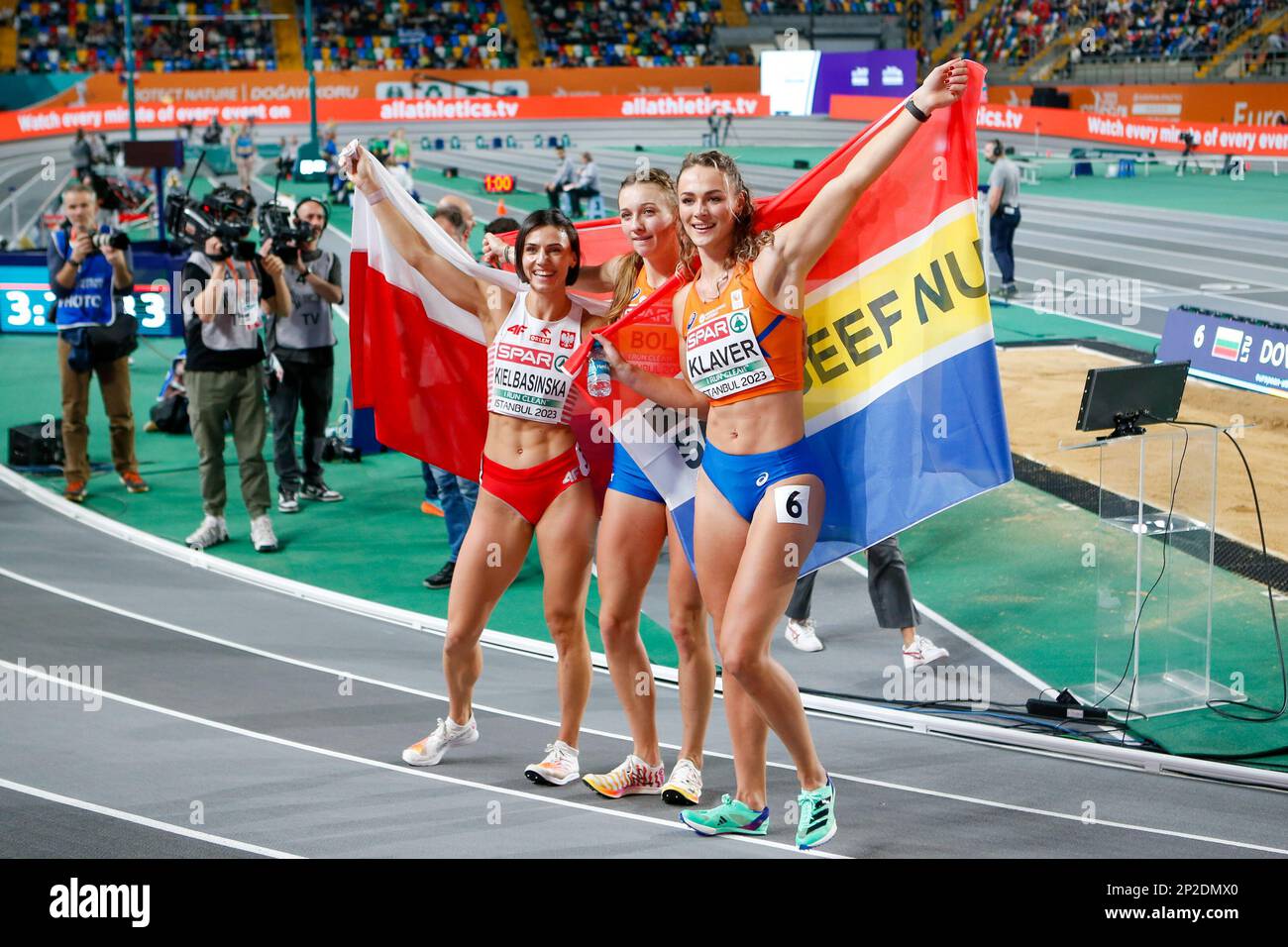 Lieke klaver of the netherlands reacts after hi-res stock photography ...