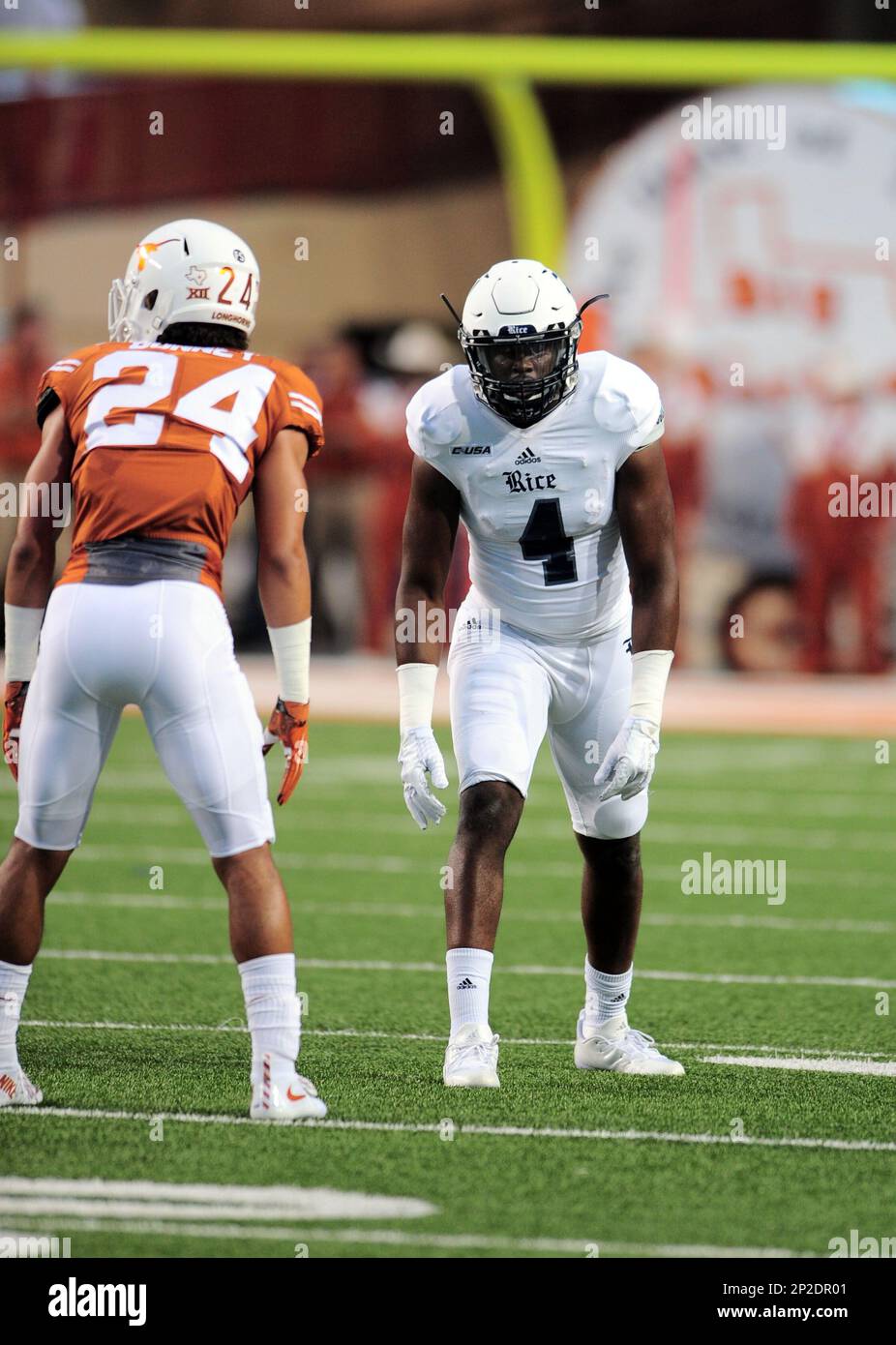 12 September 2015: Rice WR Dennis Parks during 42 - 28 loss to the ...