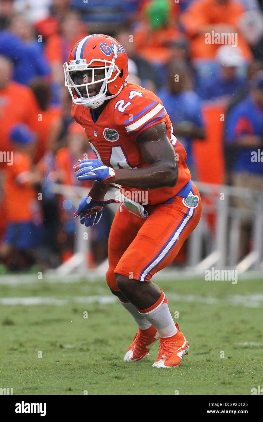 12 September 2015: Florida Gators defensive back Brian Poole (24 ...
