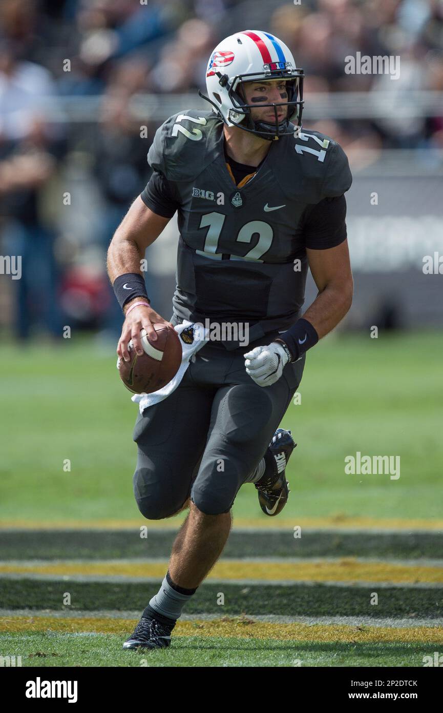 September 12, 2015: Purdue University quarterback Austin Appleby (12 ...