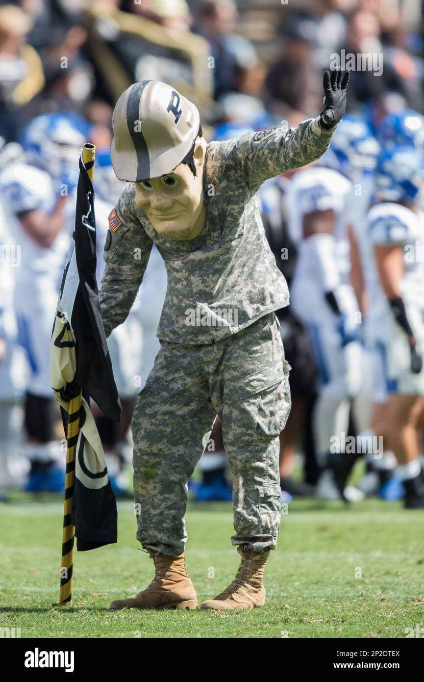 September 12, 2015: Purdue Pete during a NCAA football game between the ...