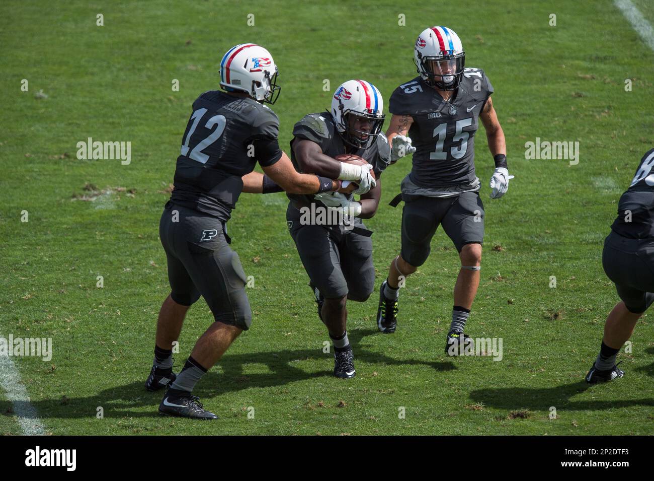 September 12, 2015: Purdue University quarterback Austin Appleby (12 ...
