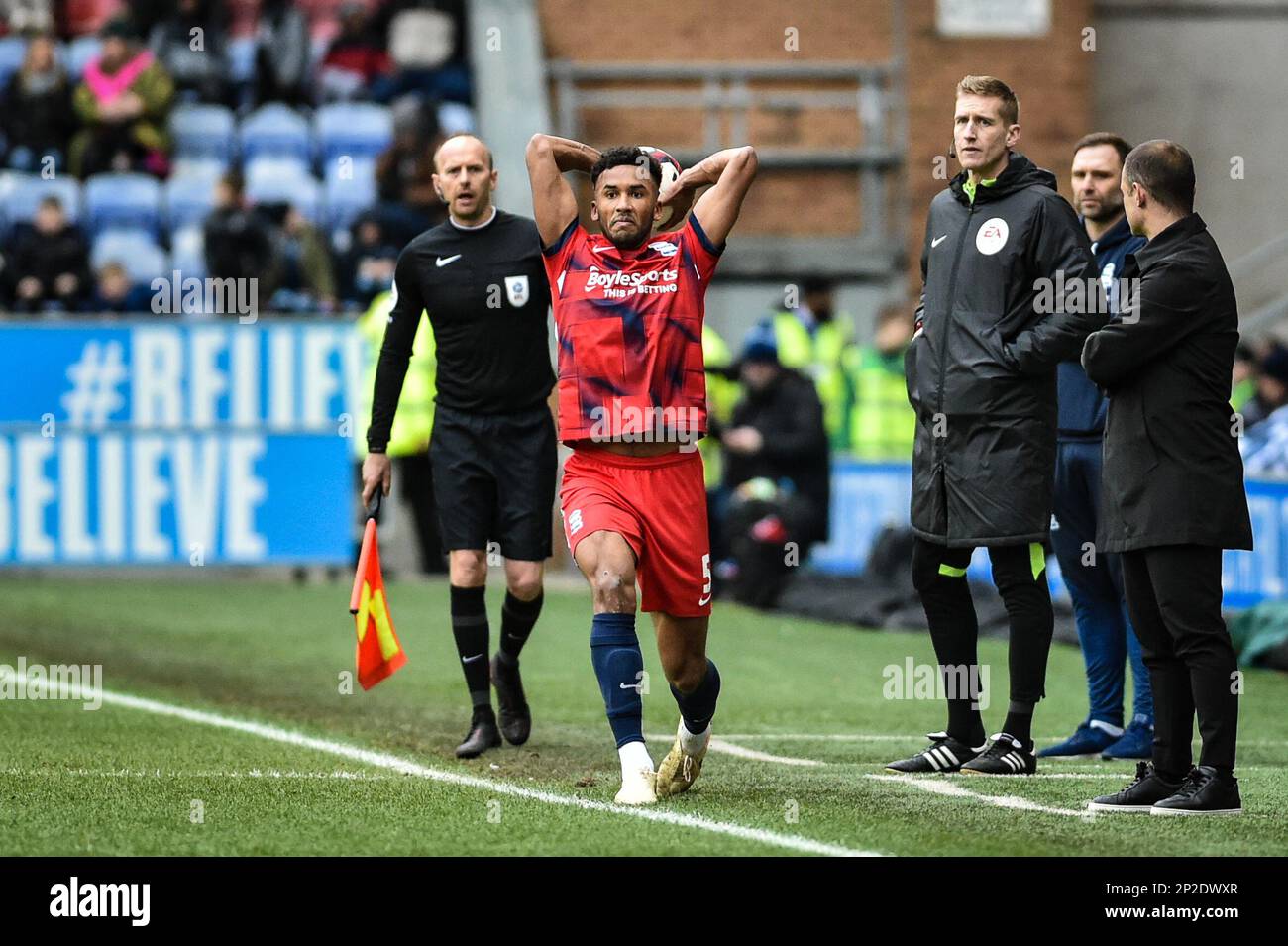 4th March 2023: DW Stadium, Wigan, Greater Manchester, England; EFL ...