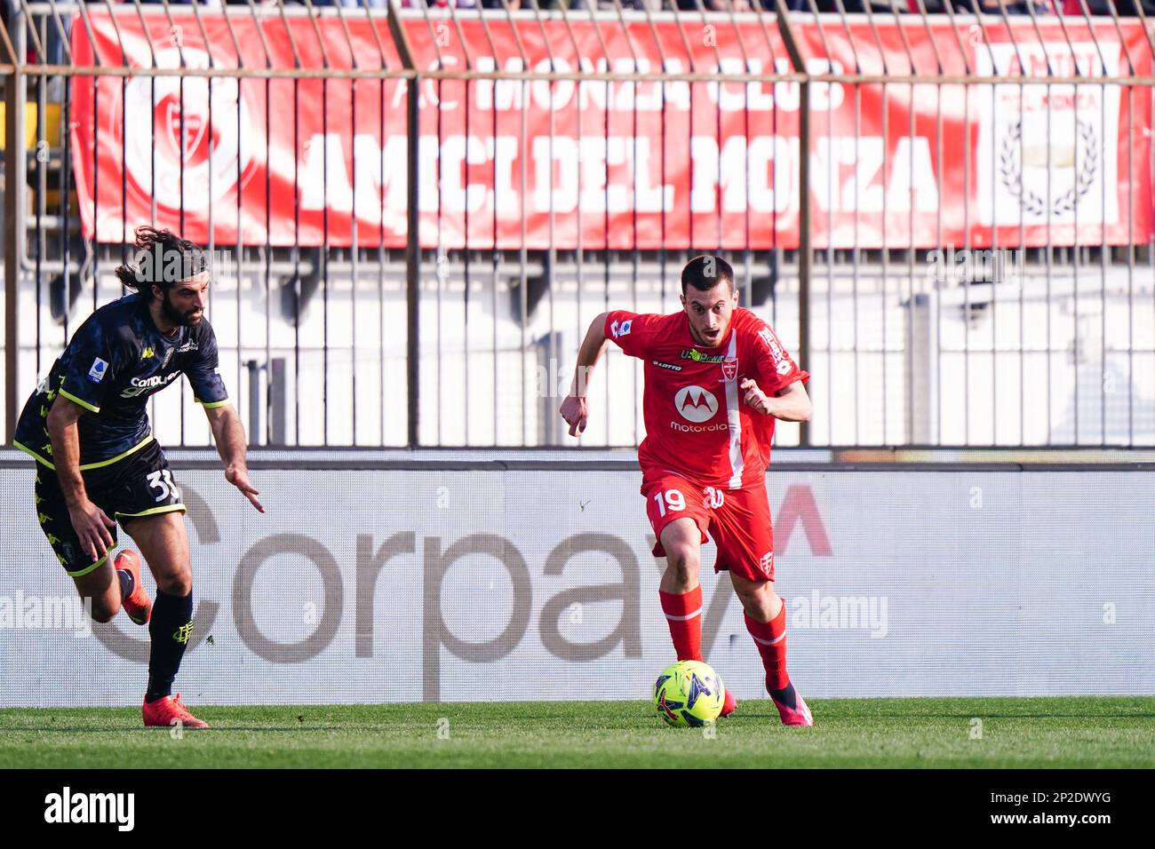 Samuele Birindelli (AC Monza) during the italian soccer Serie A match ...