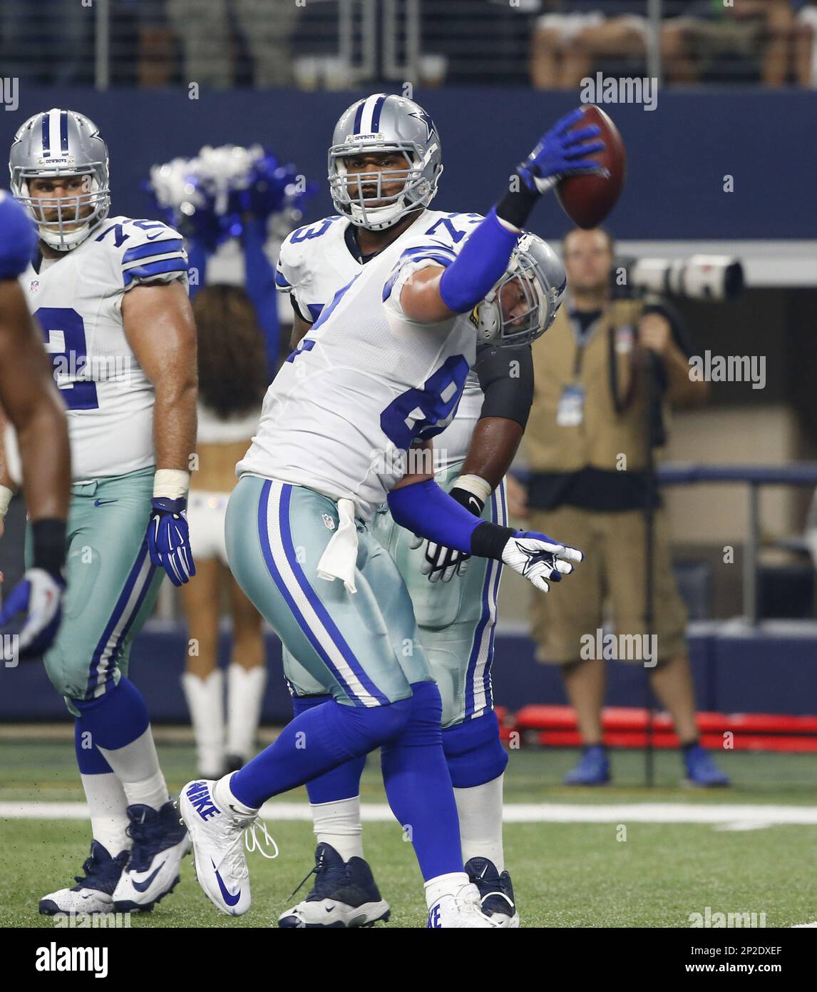 Dallas Cowboys tight end Jason Witten (82) celebrates his go-ahead ...