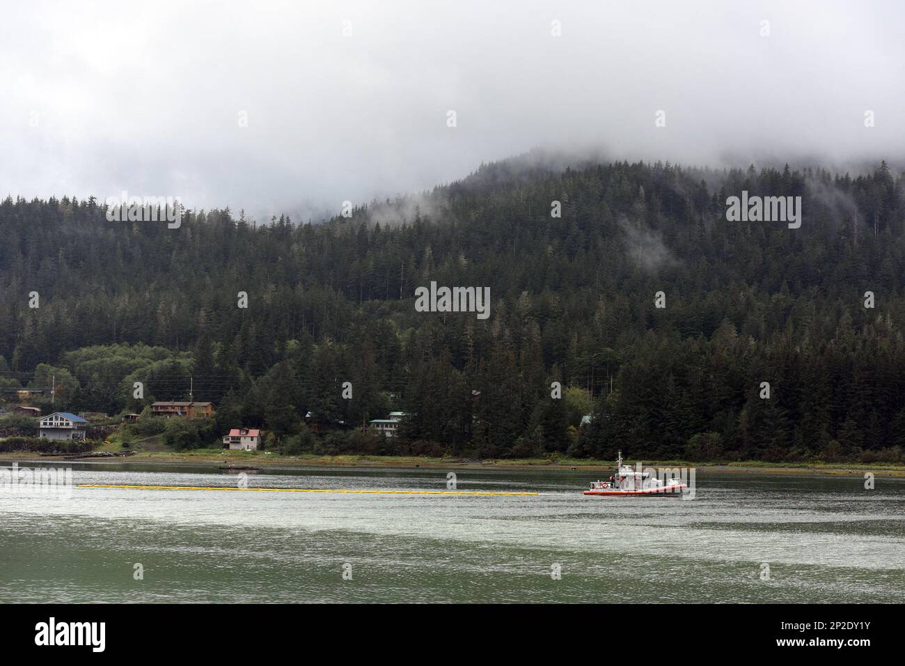 In this photo provided by the U.S. Coast Guard, a Coast Guard Station ...
