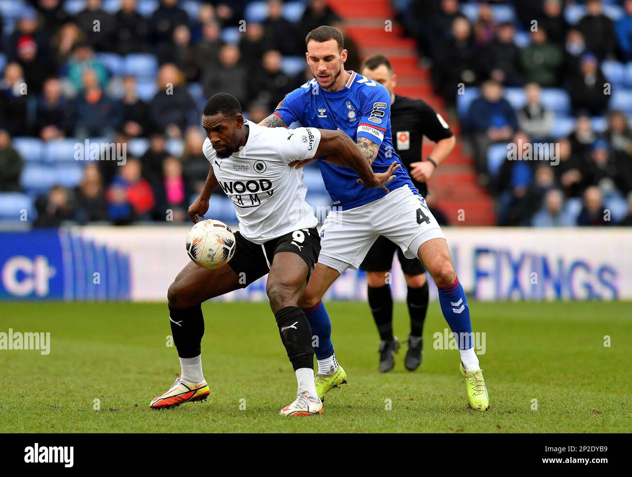 Liam Hogan (Captain) of Oldham Athletic Association Football Club ...