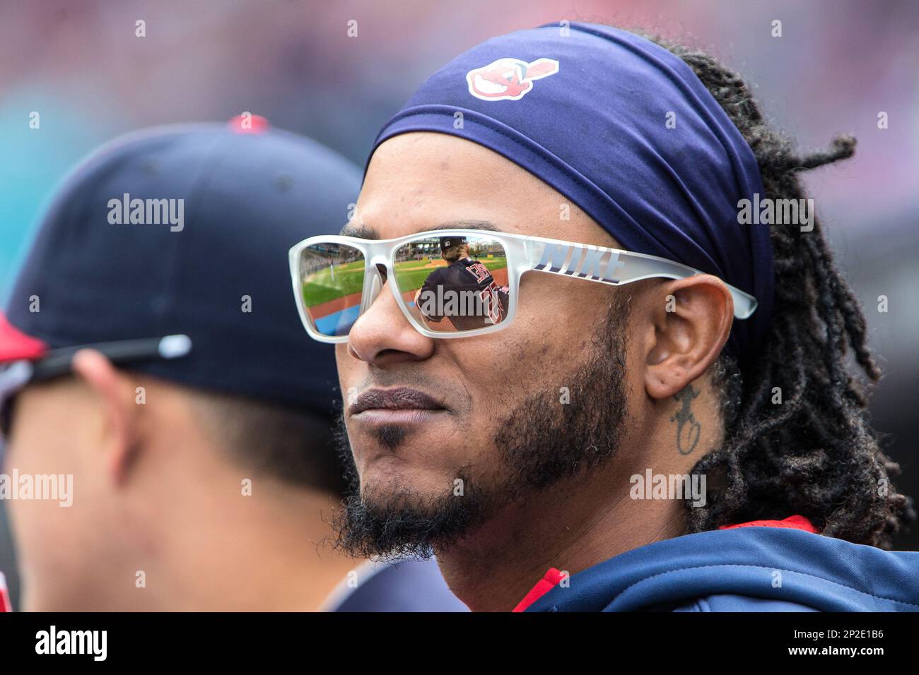 13 September 2015: Cleveland Indians Outfield Michael Martinez (1 ...