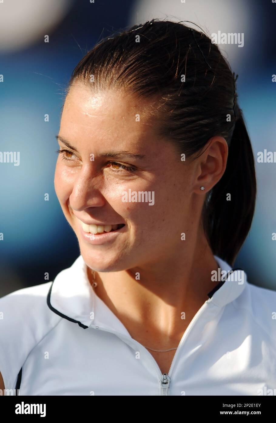 14 Aug, 2005: Flavia Pennetta (ITA) who was teamed with Elena ...