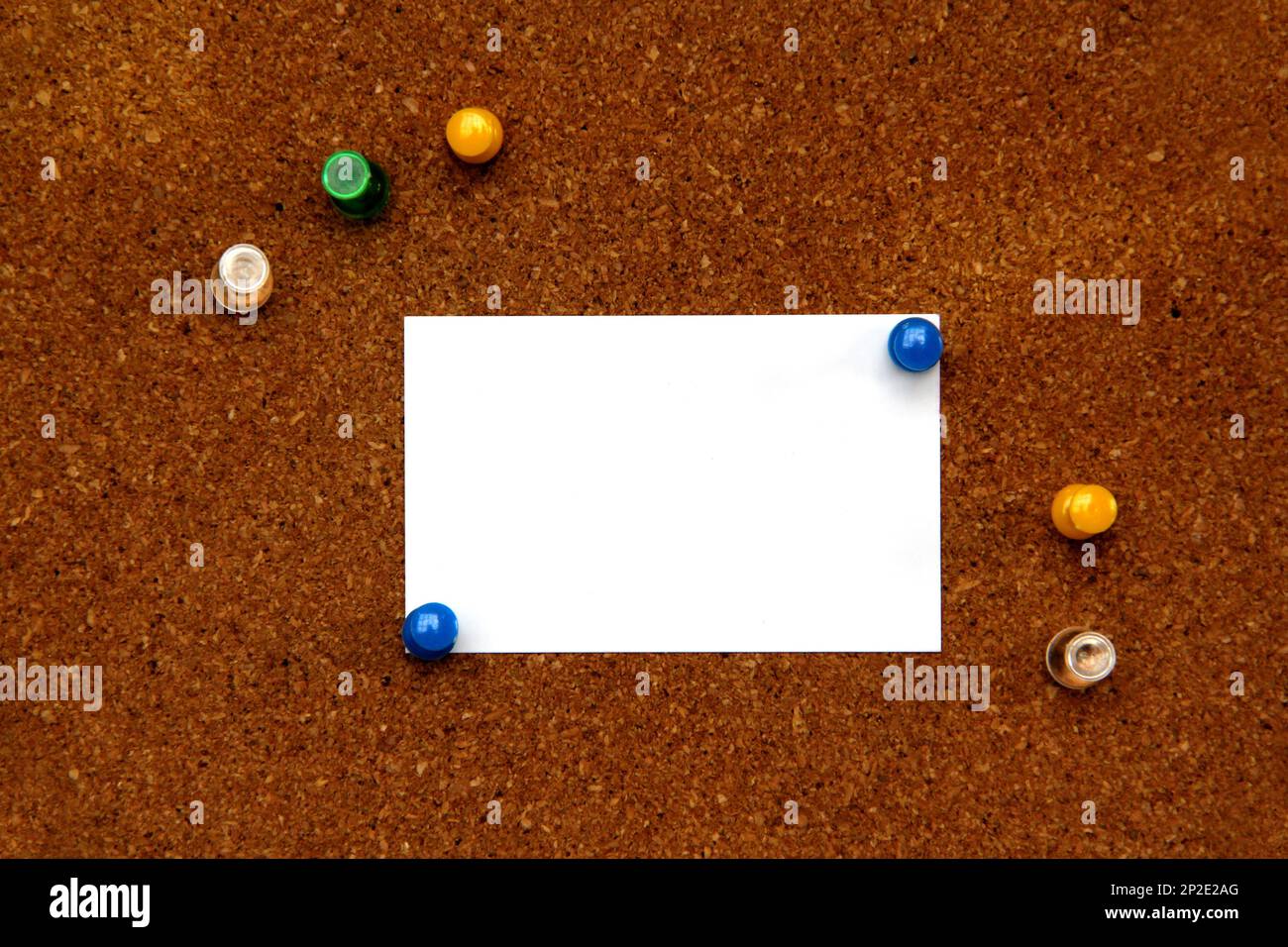 White and color notes for important messages, motivation and reminder ...