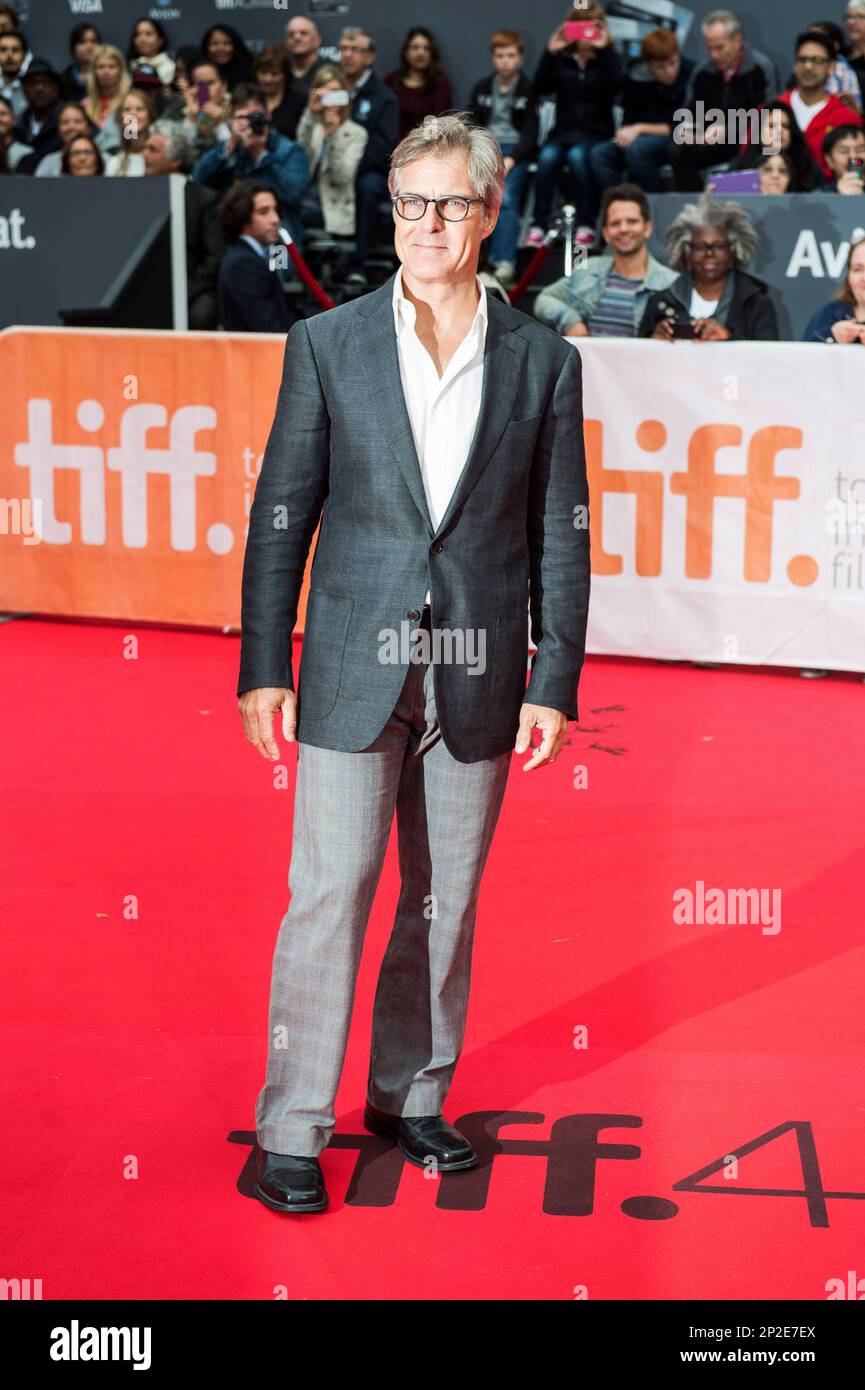 Actor Henry Czerny arrives on the red carpet at the gala for the film ...