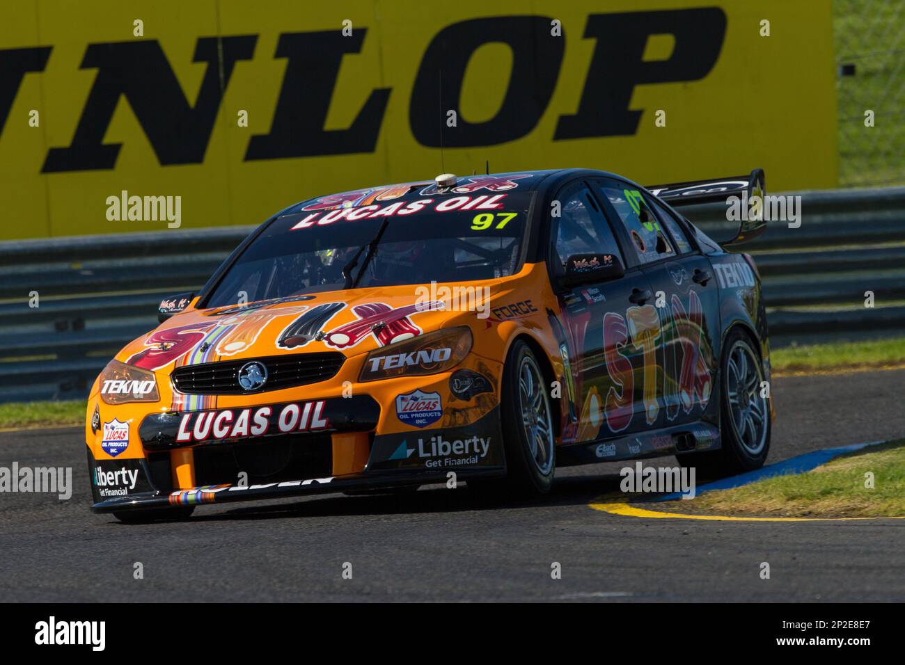 11 Sep 2015: Jonathon Webb (#97 Co-Driver) of Team Darrell Lea STIX ...