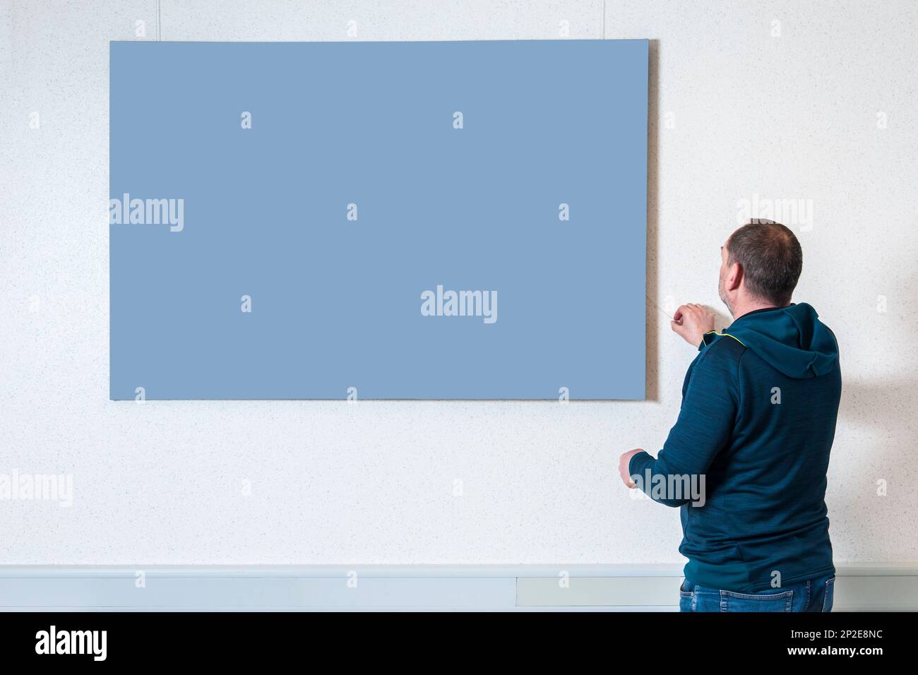 Person adjusting light plane hi-res stock photography and images - Alamy