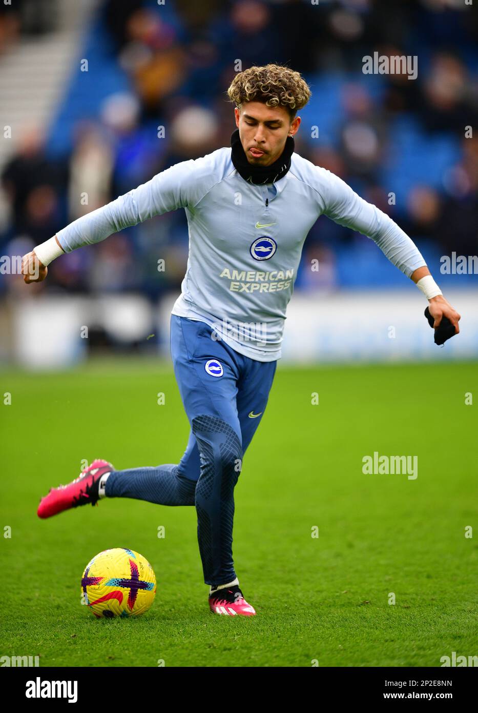 Brighton, UK. 04th Mar, 2023. Jeremy Sarmiento of Brighton and Hove ...