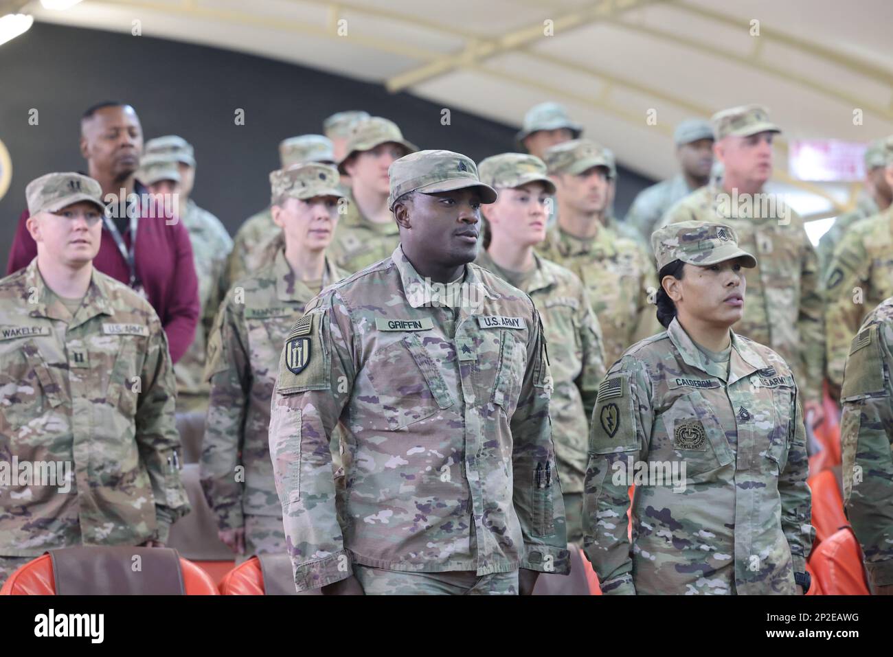 At Camp Buehring, Area Support Group - Kuwait holds a Change of ...