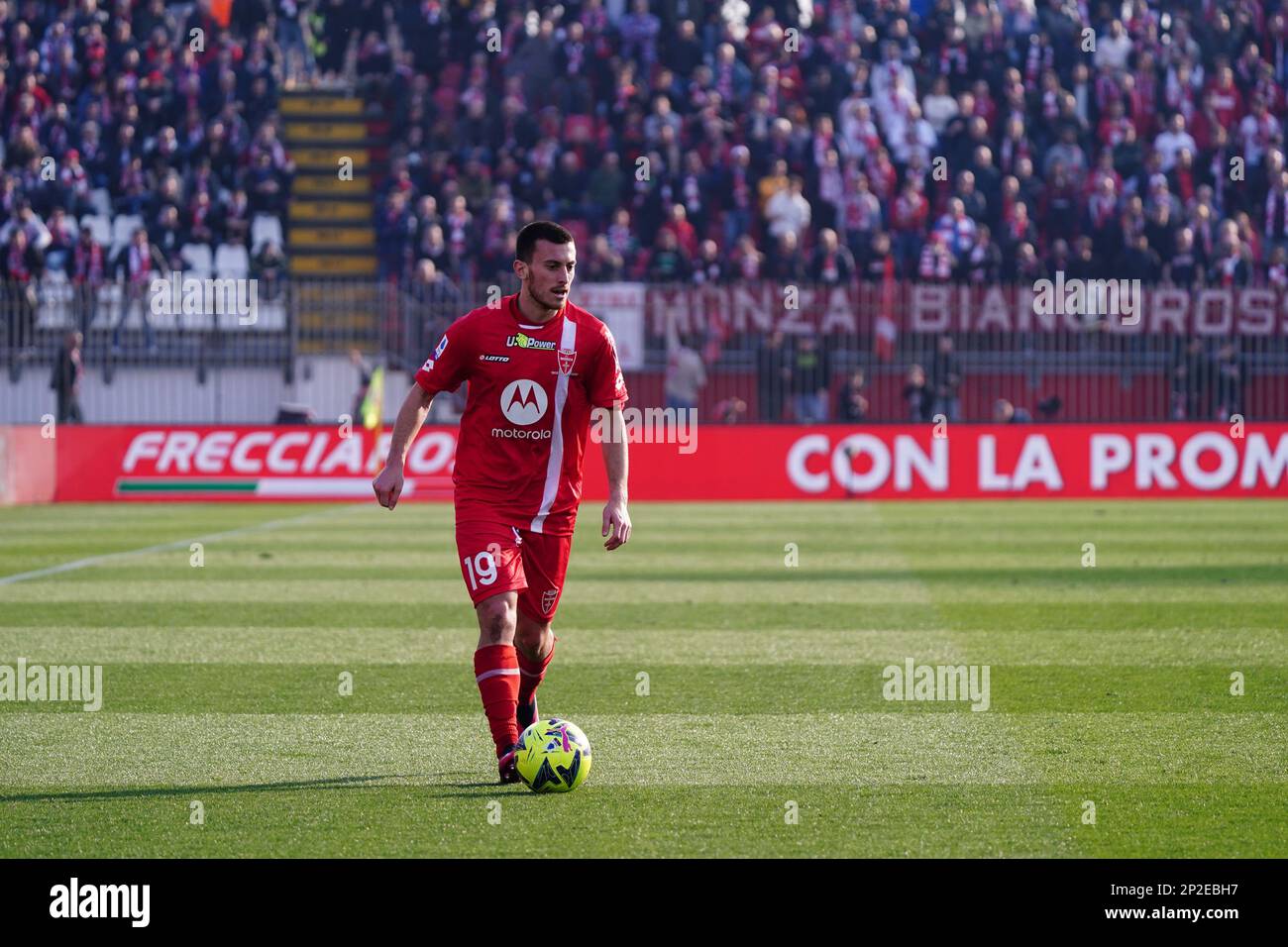 Samuele Birindelli (AC Monza) during the Italian championship Serie A ...