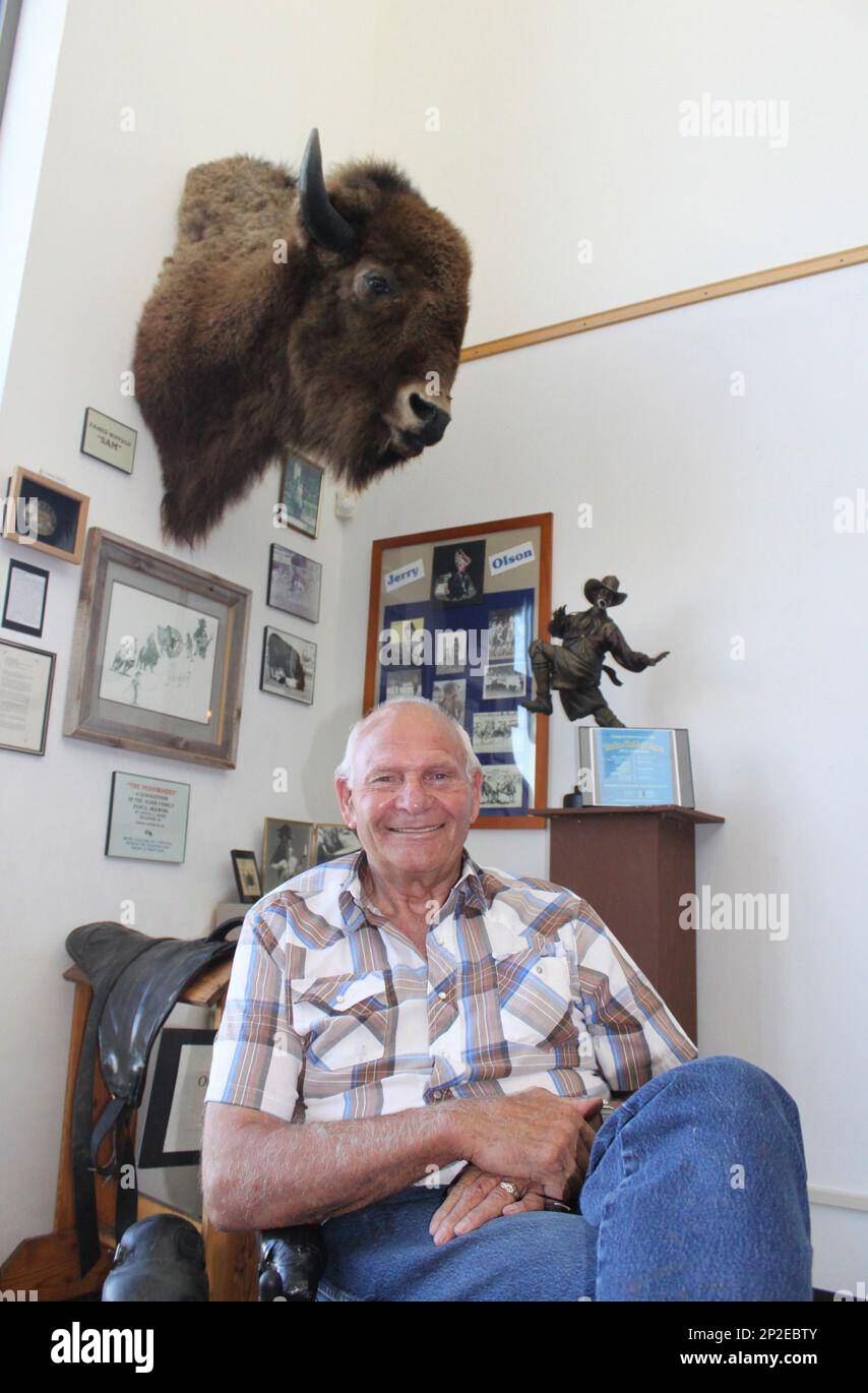 In this photo taken on Sept. 4, 2015, Jerry LaRue Olson, of Belle ...