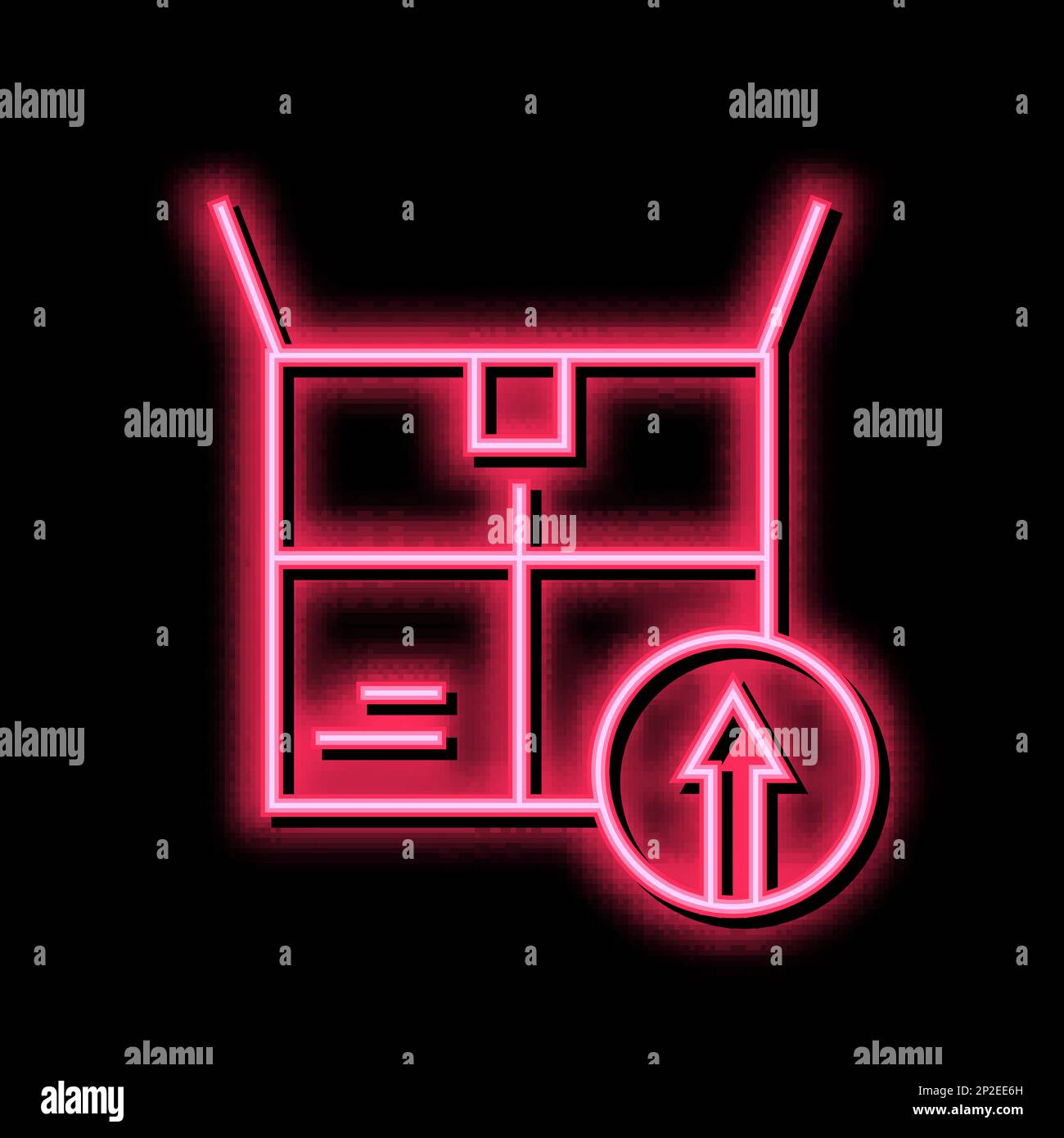 packaging linear economy color icon vector illustration Stock Vector ...