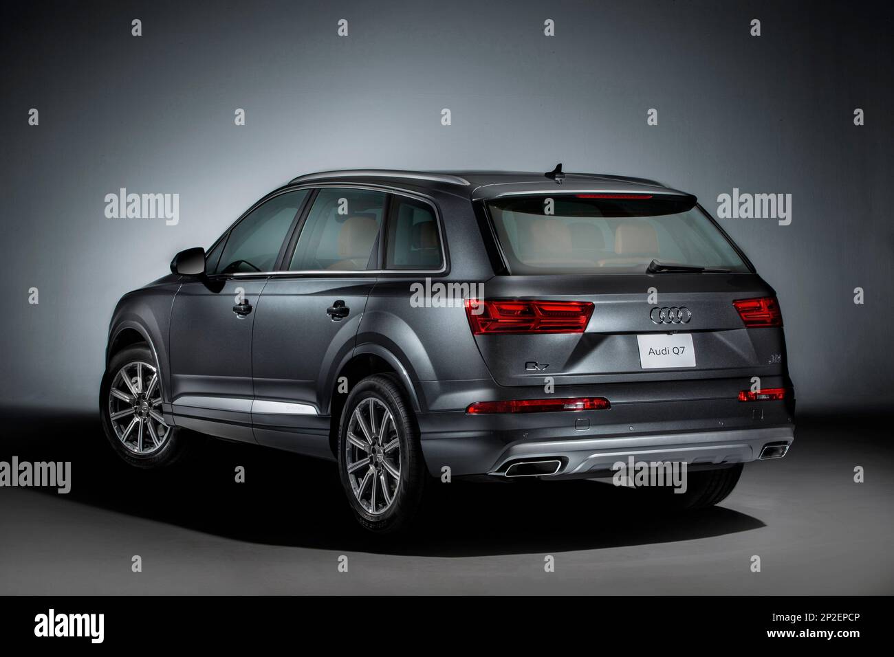 This photo provided by Audi shows the rear and side exterior view of ...