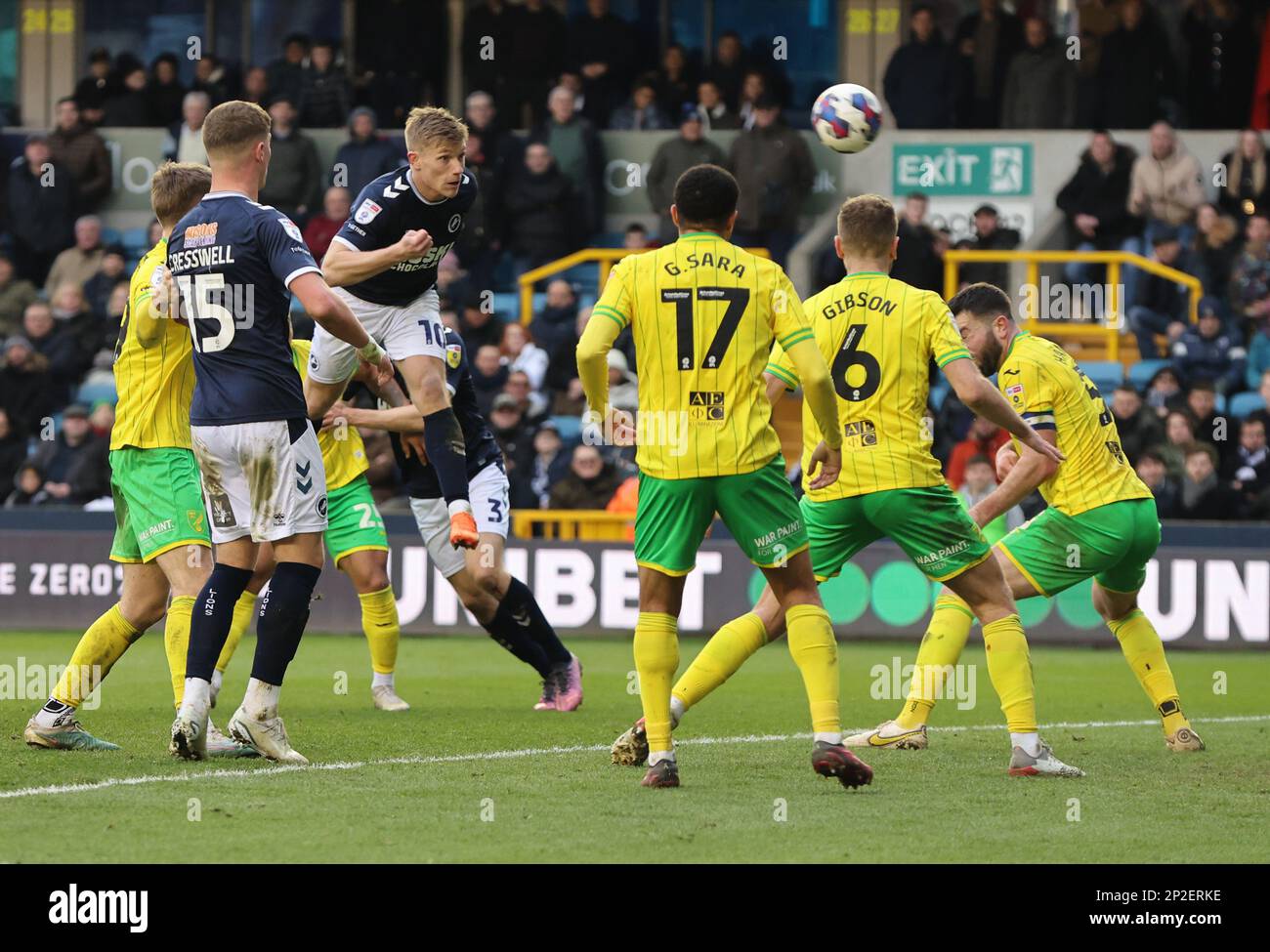 Zian flemming millwall 2023 hi-res stock photography and images - Alamy