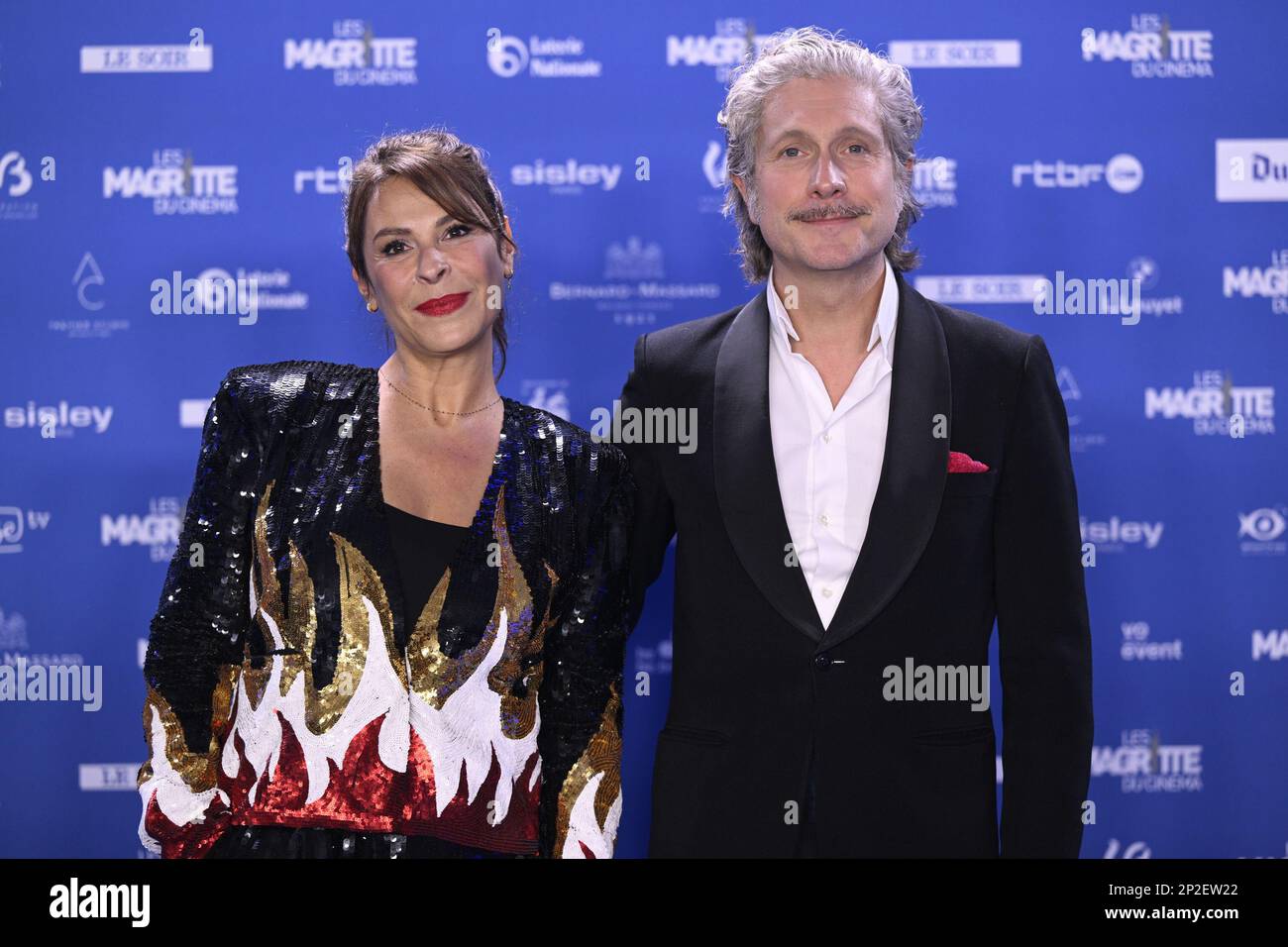 actor Charlie Dupont and his wife Tania Garbarski pictured during the ...