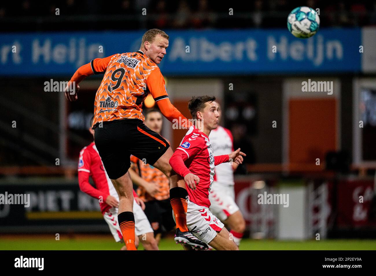 VOLENDAM, NETHERLANDS - MARCH 4: Henk Veerman of FC Volendam during the ...