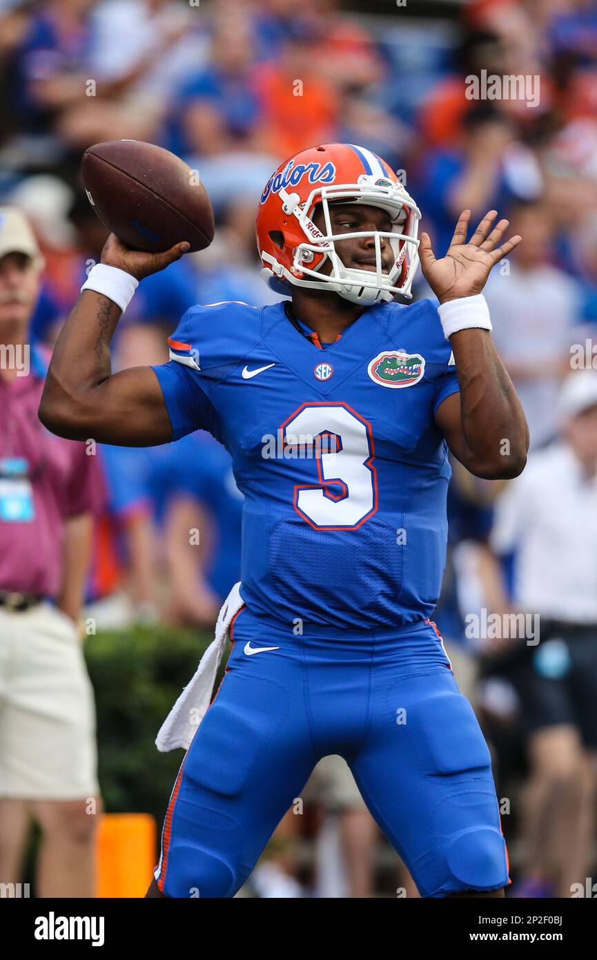 SEP 05 2015: Florida Gators quarterback Treon Harris (3) during the ...