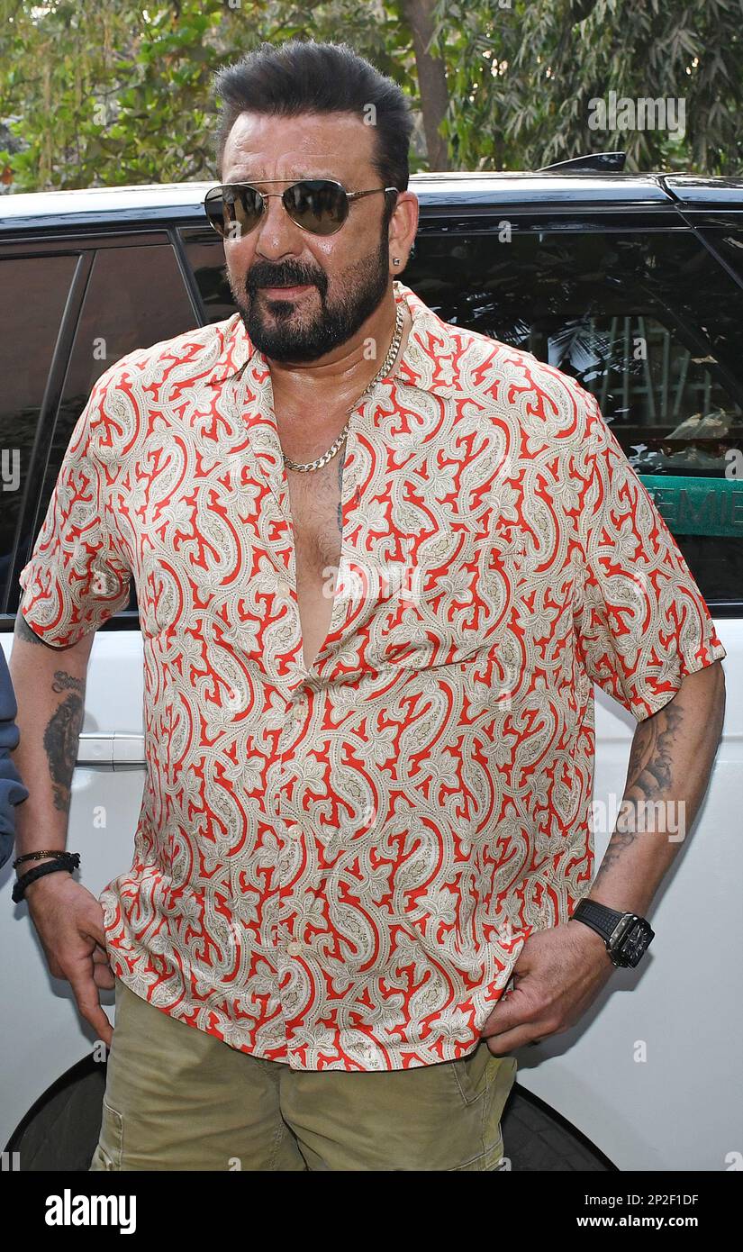Mumbai, India. 04th Mar, 2023. Bollywood actor Sanjay Dutt poses for a ...