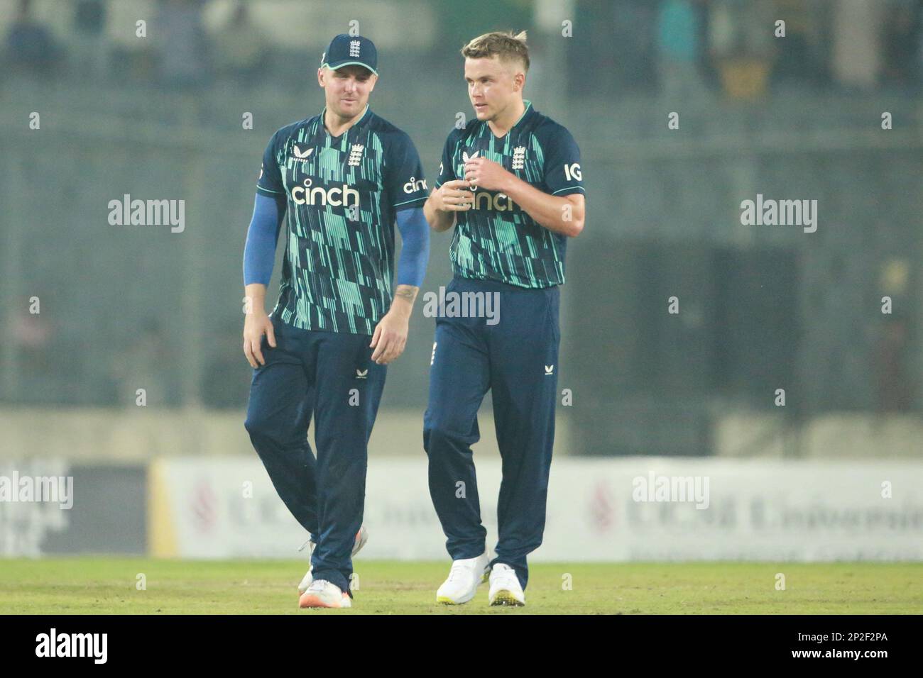 Jason Roy and Sam Curran during the Bangladesh-England 2nd One Day ...