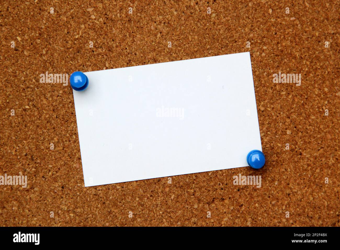 White notes for important messages, motivation and reminder on cork ...