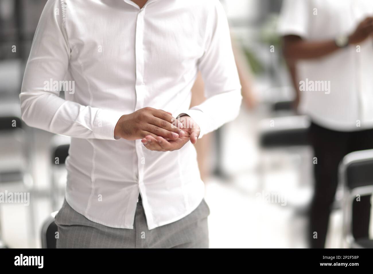 Work team applause leader office hi-res stock photography and images ...