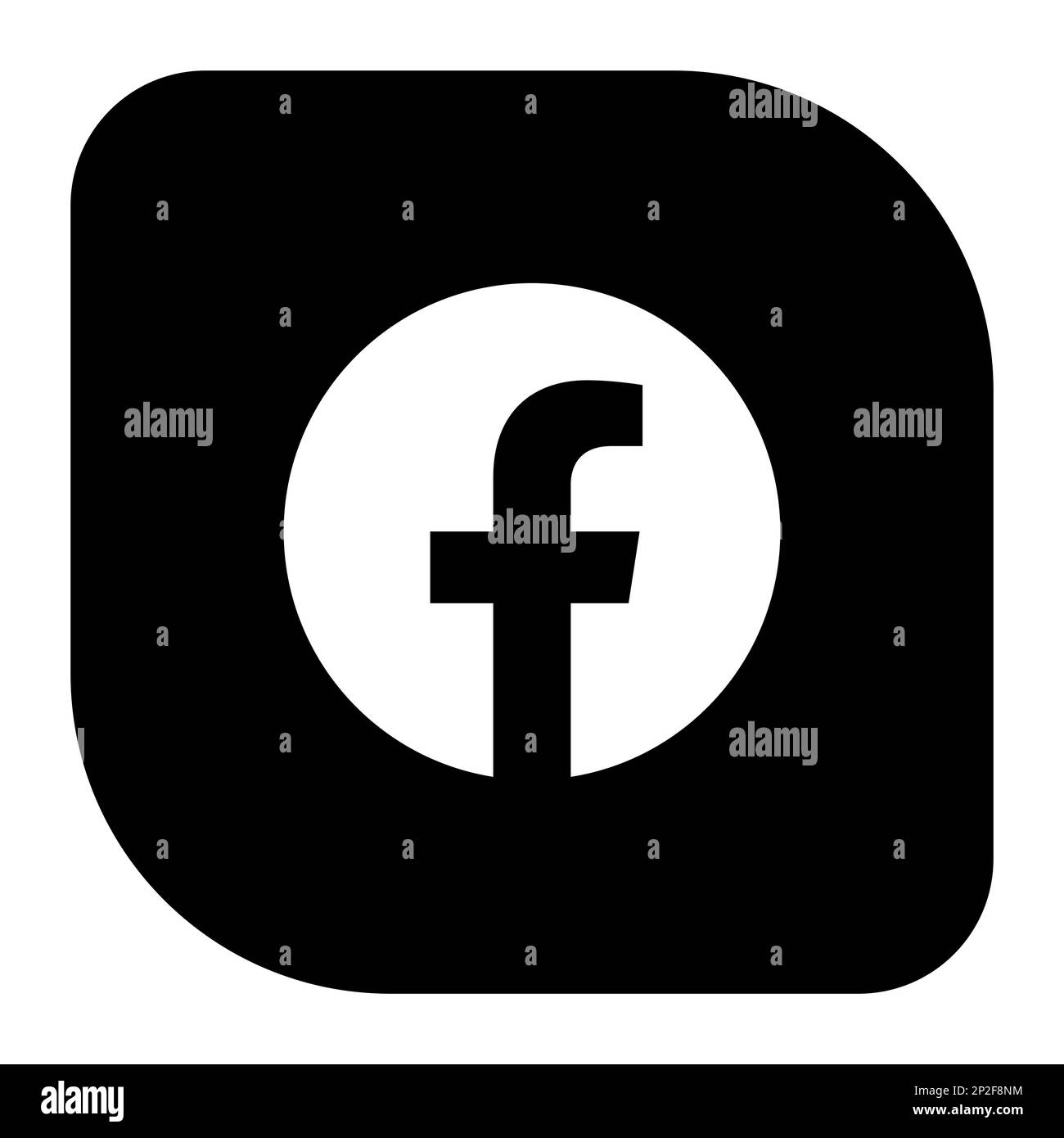 Facebook App Icon Vector