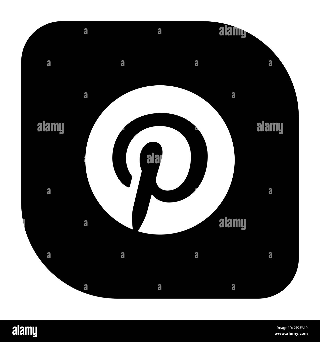 Pinterest app interface Stock Vector Images - Alamy